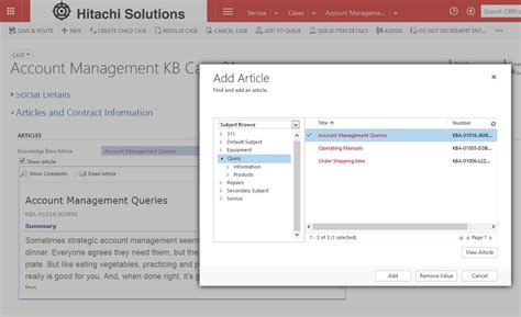 The Dynamics Evolution Knowledge Base Management And Dynamics Crm