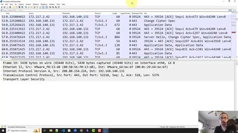 Wireshark Analyze Packet Captures Pcaps Youtube