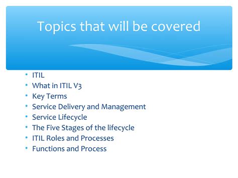 Itil V3 By Jisu Dasgupta Ppt