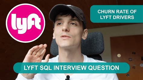 Lyft Sql Interview Question For Data Scientists And Data Analysts Stratascratch 10016 Youtube