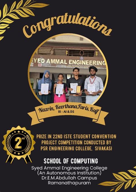 Schoolofcomputing Artificialintelligence Datascience Syedammal