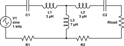 equivalent circuit for the rlc circuit to find the transfer function