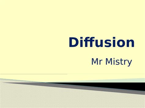 Diffusion And Surface Area Lesson Aqa 9 1 Gcse Combined Science
