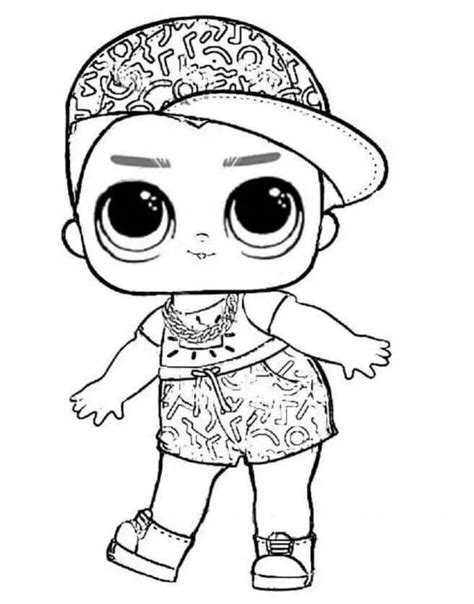 Разукрашки Lol Мальчики 70 фото