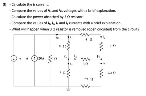 Solved Calculate The Io Current Compare The Values Chegg Com