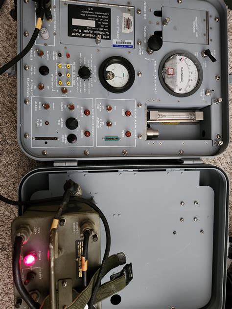 M140 Chemical Alarm Test Set Passed First Functions Test R