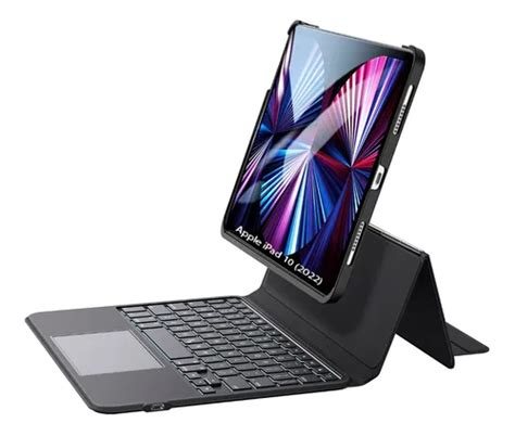 Teclado Touch Case Magnética Para Ipad 7 8 9 Tela 102 Parcelamento Sem Juros