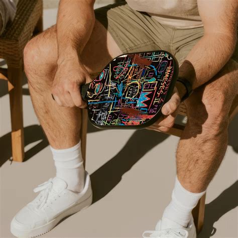 Basquette Street Graffiti Mens Carbon Fiber Pickle Racket Pickle