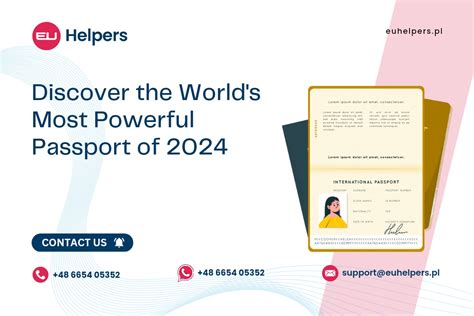 Discover The Worlds Most Powerful Passport Of 2024 Eu Helpers