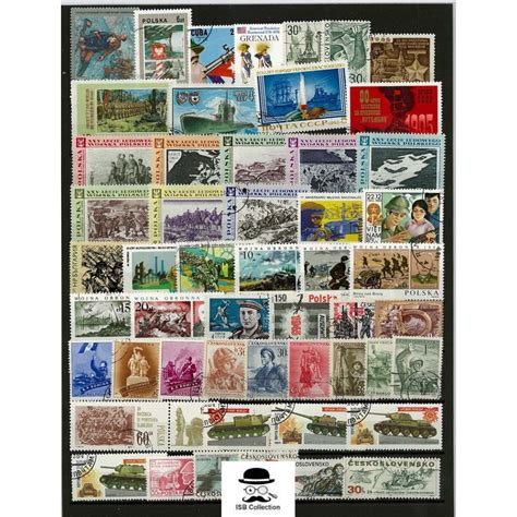 Guerre Timbres Poste De Collection