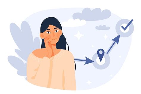 고객 여정 경험 프리미엄 벡터