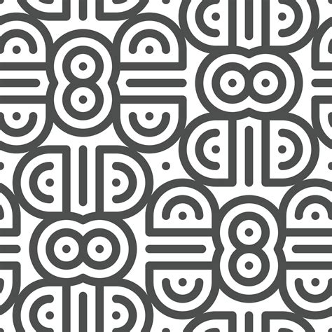 Abstract Seamless Geometric Shape Lines Pattern 11051462 Vector Art At