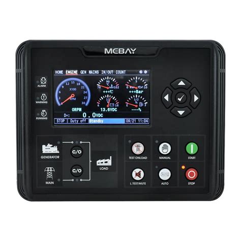 dc60dr dc62dr diesel generator controller module lcd display generator