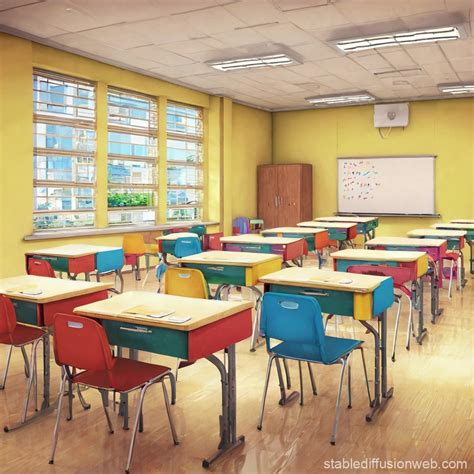 Classroom Scene Stable Diffusion Online Classroom Scene Stable Diffusion Online