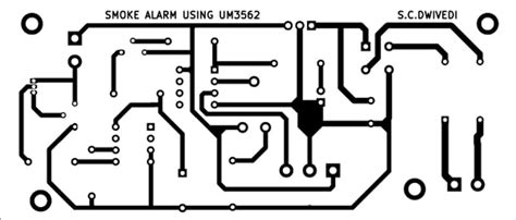 Building Smoke Alarm With Um3562 Sound Generator Circuit