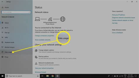 how to monitor your data usage in windows 10