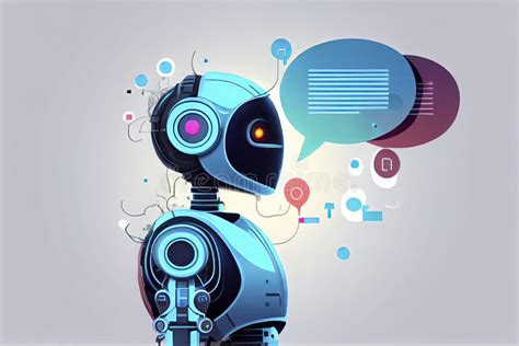 Chat Gpt Artificial Intelligence Chat Bot By Open Ai Cartoon Style