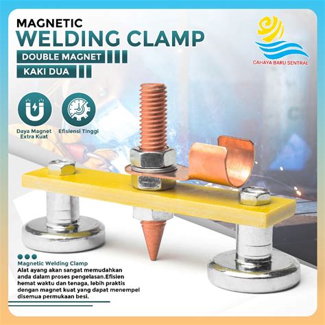 Jual Klem Tang Las Magnet Untuk Kabel Massa Mesin Travo Las Listrik