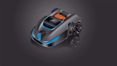 富佳智能割草机器人园林工具产品设计案例苏州轩昂工业设计