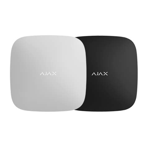 Ajax Hub 2 Plus alarmpanel m. 2x SIM-kort (2G/3G/4G) | SecPro Sikring A/S