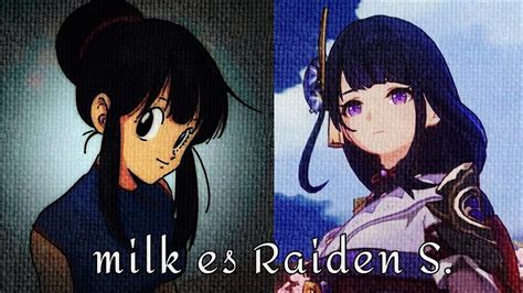 🪷•dragón Ball Reacciona A Milk Es Raiden Shogun•🪷 12 Midori Youtube