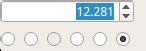 Qml QtQuick Buttons Under Spinbox Numbers Stack Overflow