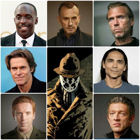 Maude's Scifi/Fantasy Book Club - The last Squaddie Watchmen fan-casting is for Rorschach! Who ...