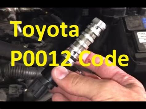 Causes and Fixes Toyota P0012 Code: Intake (A) Camshaft Position Timing – Over-Retarded (Bank 1 ...