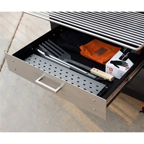 Yoder Smoker Ys640s Storage Drawer System Fireplaces By Cameron