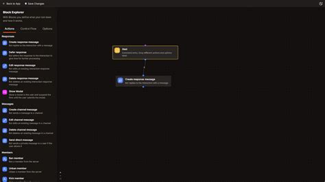 Suggestion Add Visual Flow Editor Like Botghost S Block System Feature Suggestions