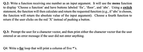 solved q 2 write a function receiving one number as an