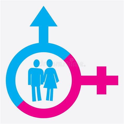 Gender Illustration Logo Stock Vector Illustration Of Sign 283397345