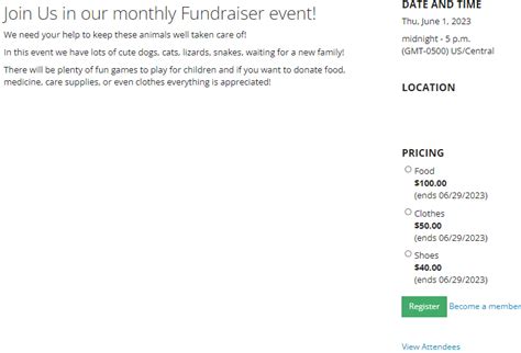 Set Up Custom Event Registration Forms Help Files