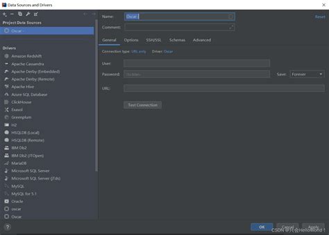 使用idea的database工具连接oscar数据源oscarjdbc Jar Csdn博客 使用idea的database工具连接oscar数据源oscarjdbc Jar Csdn博客