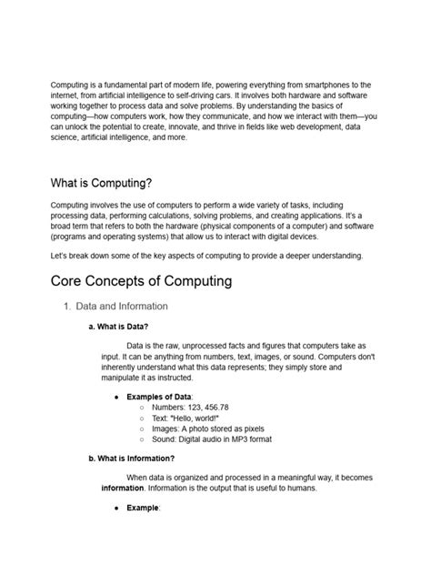 Basic Computing Ch1 2 Pdf Internet And Web World Wide Web