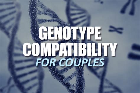 Genotype Compatibility For Couples