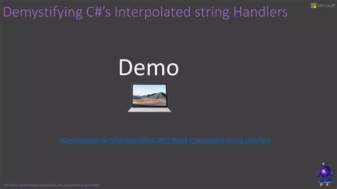Demystifying Cs Interpolated String Handlers Pptx