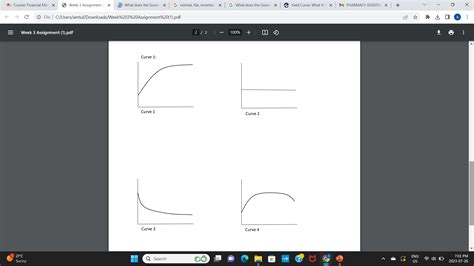 Solved Look At The Yield Curves On The Following Page For Chegg Com