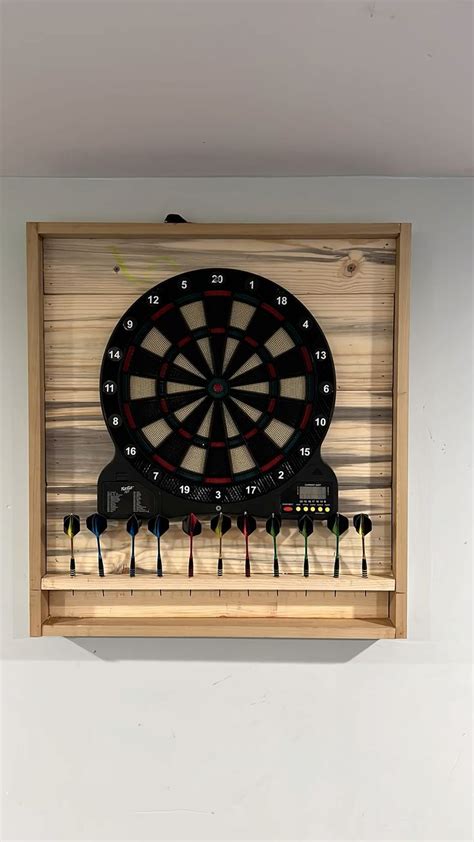 Diy Dart Board Wall Mount Dartboard Darts Fal
