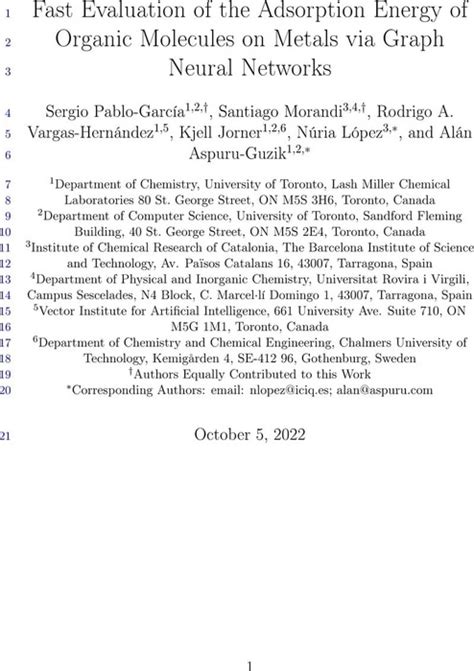 Fast Evaluation Of The Adsorption Energy Of Organic Molecules On Metals