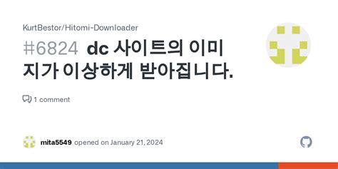 Dc 사이트의 이미지가 이상하게 받아집니다 · Issue 6824 · Kurtbestorhitomi Downloader