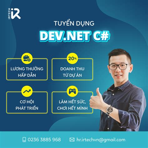 Tuyển Dụng Dev Net C Irtech