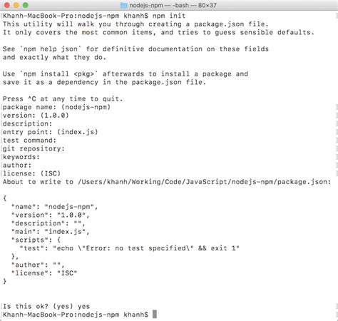 Tổng Quan Về Node Package Manager Trong Nodejs Hướng Dẫn Java