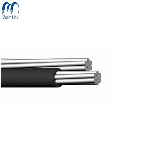 duplex drop wire 2 chow pe insulation cable china service drop