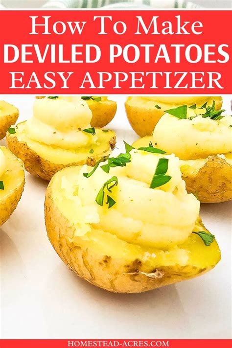 Easy Deviled Potatoes