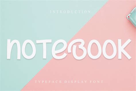 Notebook Free Font Hey Fonts Notebook Free Font Hey Fonts