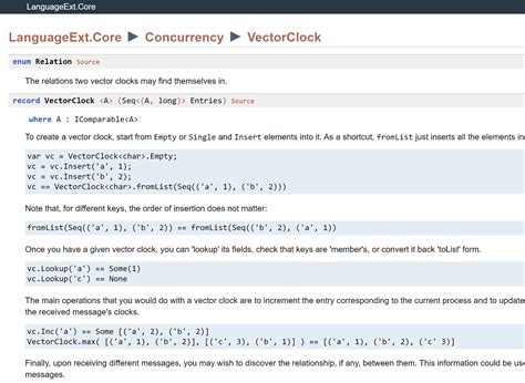 new api reference site · louthy language ext · discussion 929 · github
