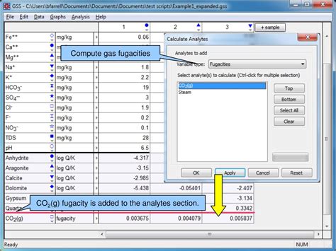 Ppt Gss Is A Spreadsheet For Manipulating And Plotting Geochemical