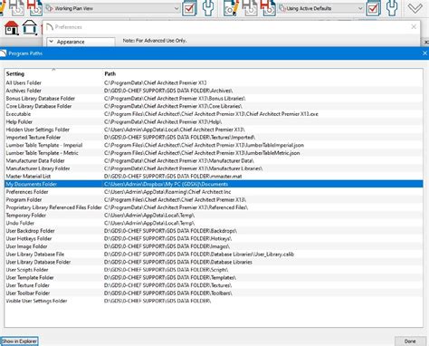 Folder Locations Preferences General Q A ChiefTalk Forum