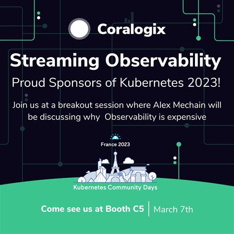 Coralogix On Linkedin Log Metric Trace K8s Kubernetescommunityday